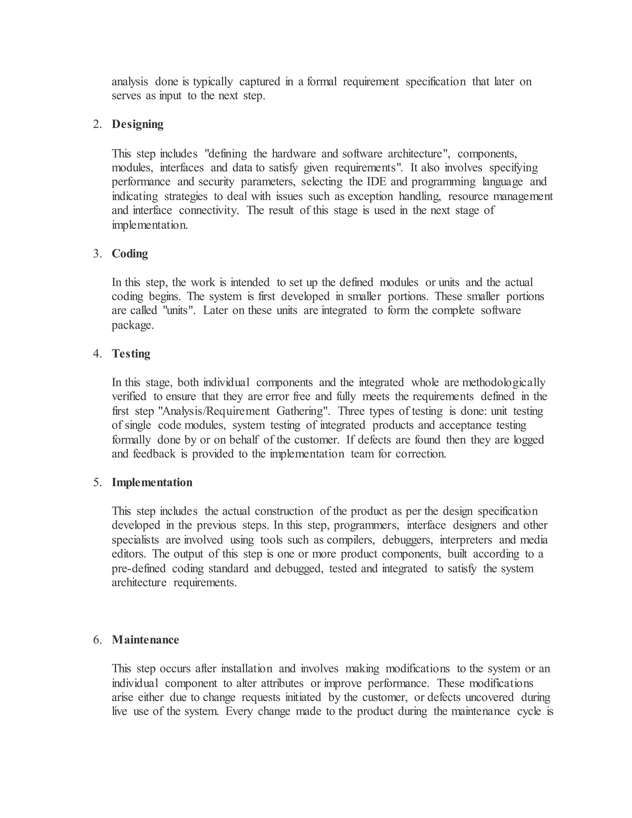 Business Analyst Documentation | DOCX
