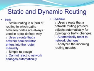 Cisco Routing and Switching by yateendra sahu ppt | PPT