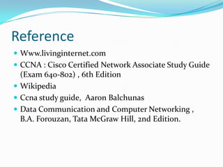 Cisco Routing and Switching by yateendra sahu ppt | PPT