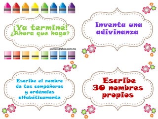 Ya termine y ahora que hago | PDF