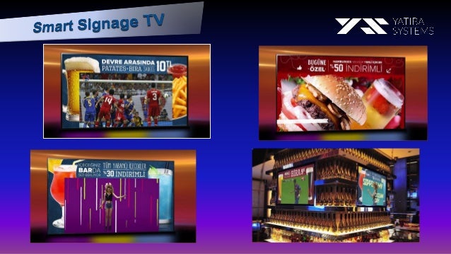 Samsung Smart Signage TV by Yatiba Systems
