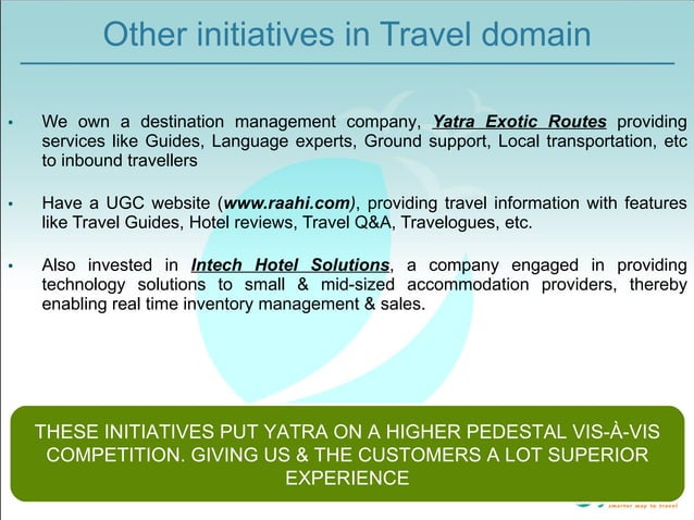 An Introduction to Yatra.com | Venture Capital | Business Banking & Finance