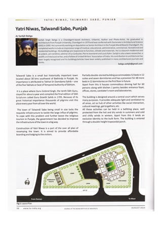 YATRI NIWAS, TALWANDI SABO, PUNJAB | PDF