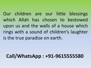 Ya wadoodo ka wazifa for aulad | PPTX