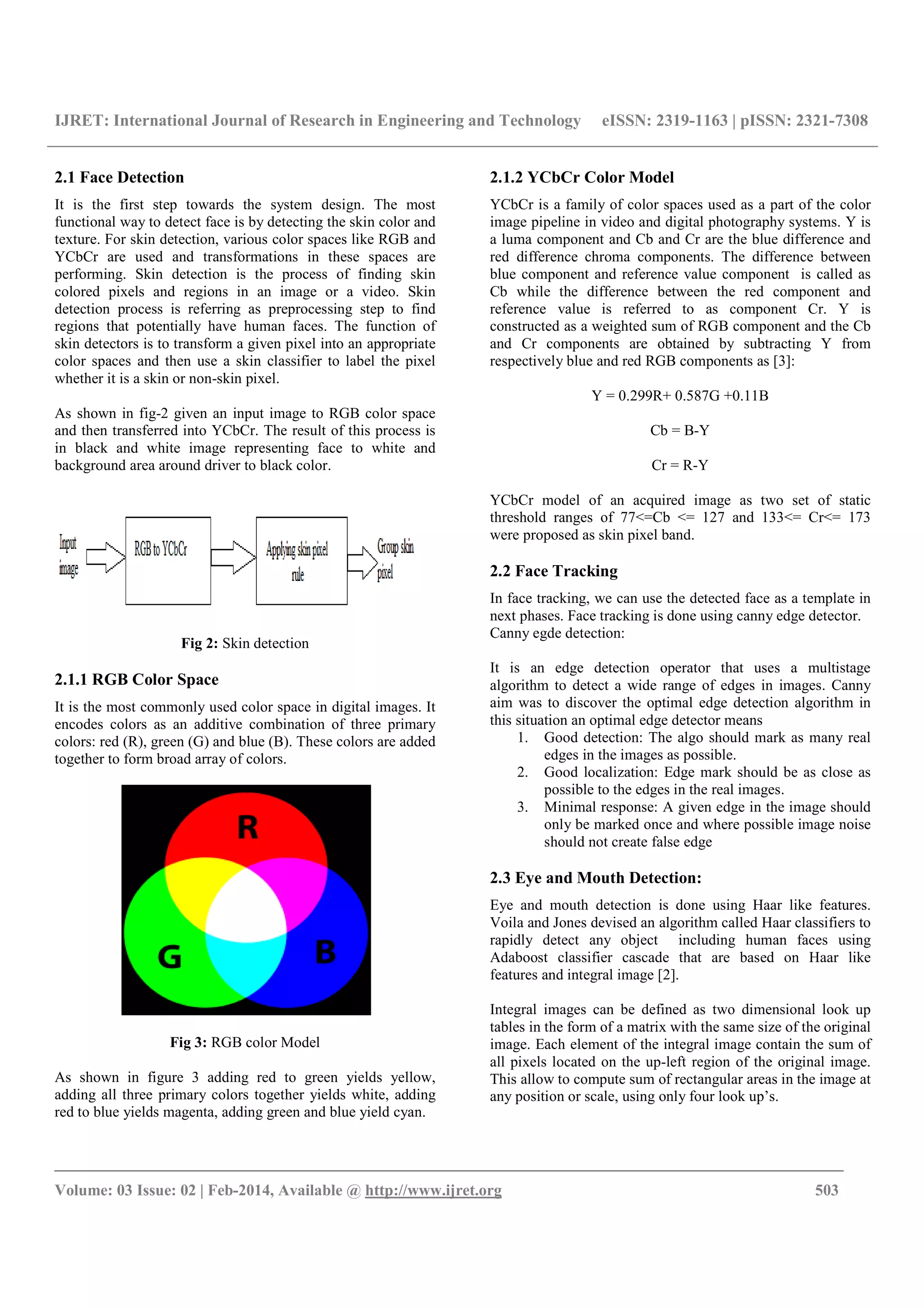 Yawning Analysis For Driver Drowsiness Detection Pdf