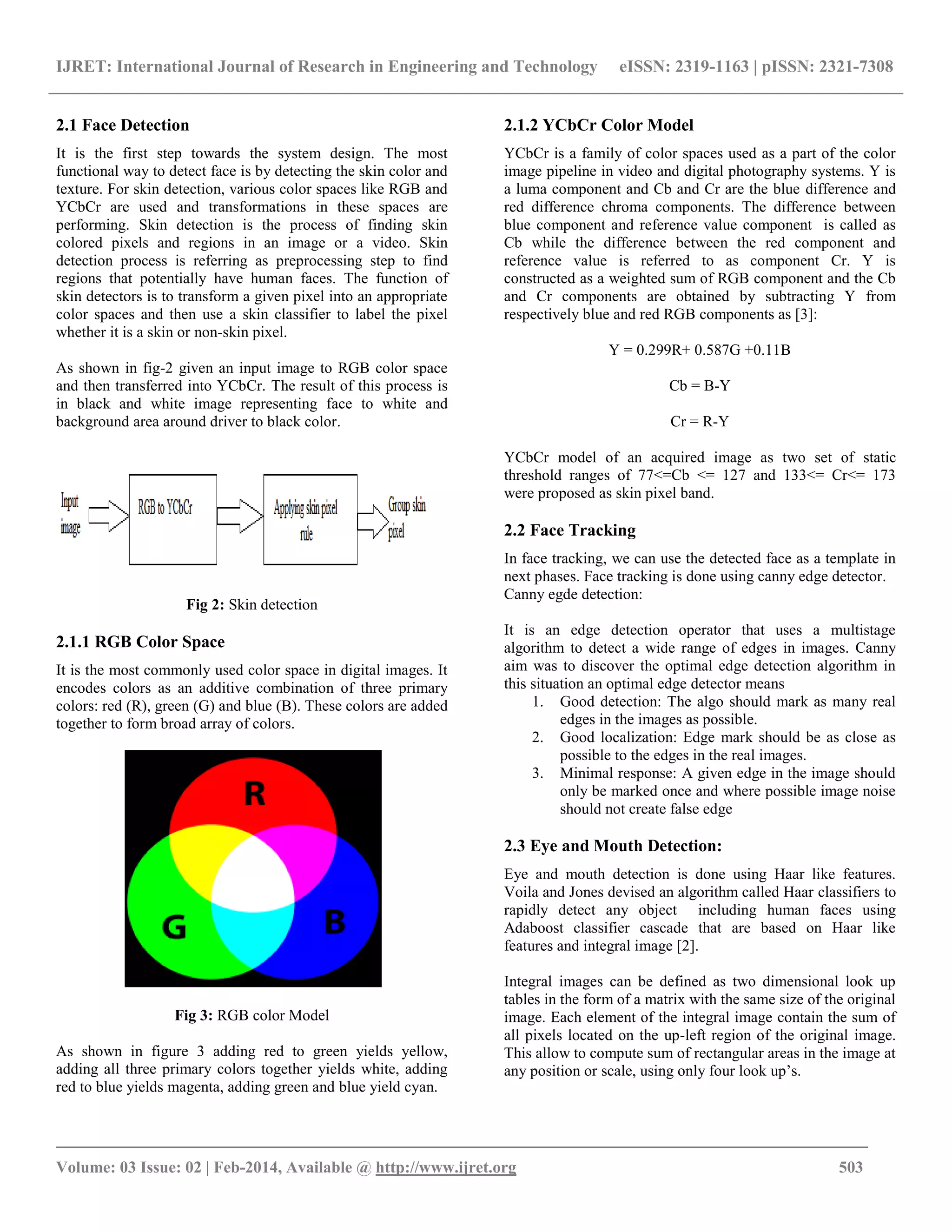 Yawning Analysis For Driver Drowsiness Detection Pdf