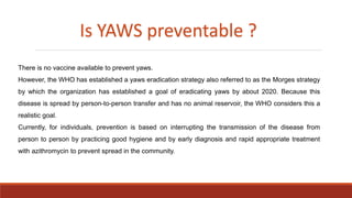 Yaws | PPTX