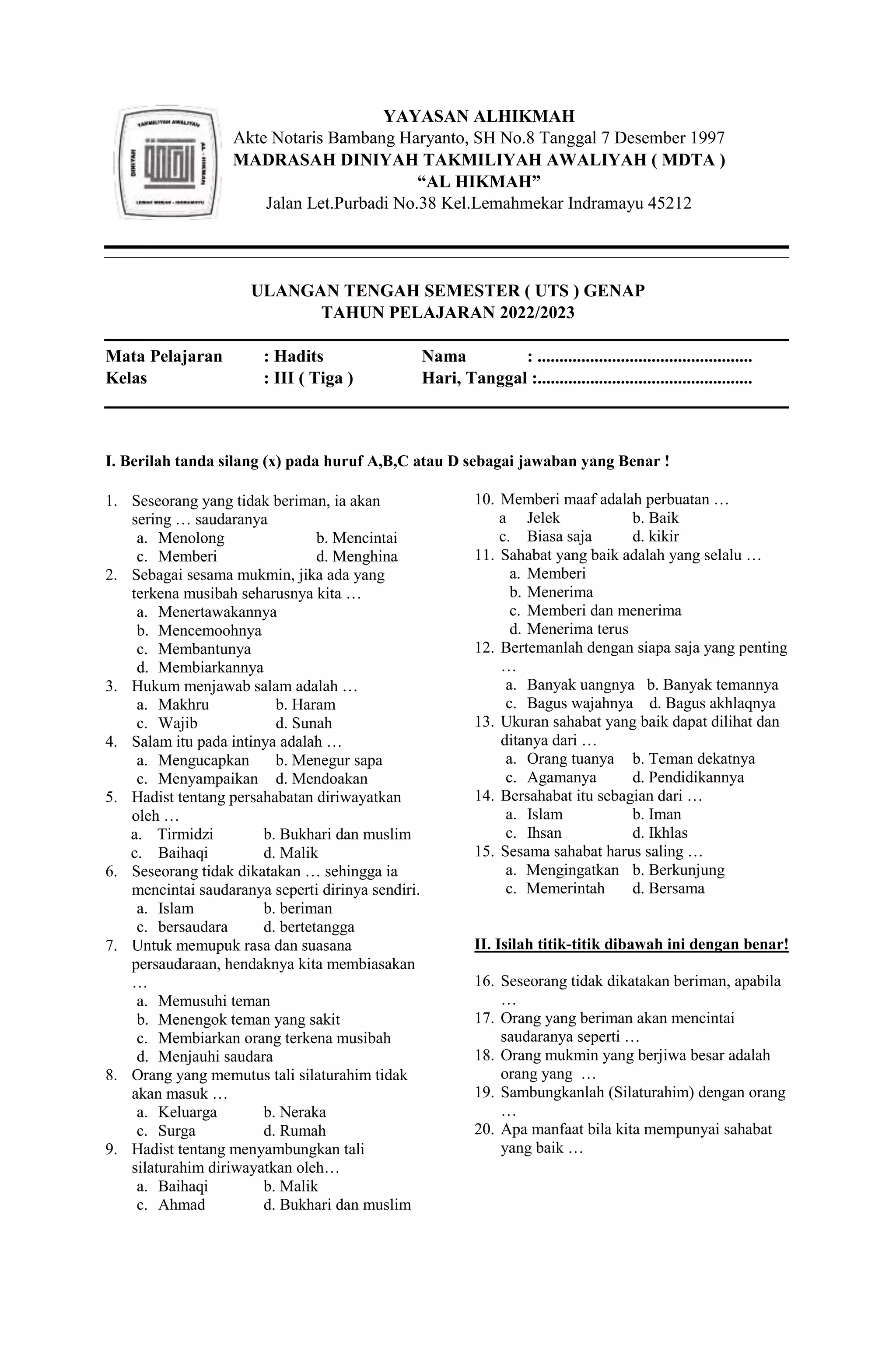 YAYASAN ALHIKMAH2.docx