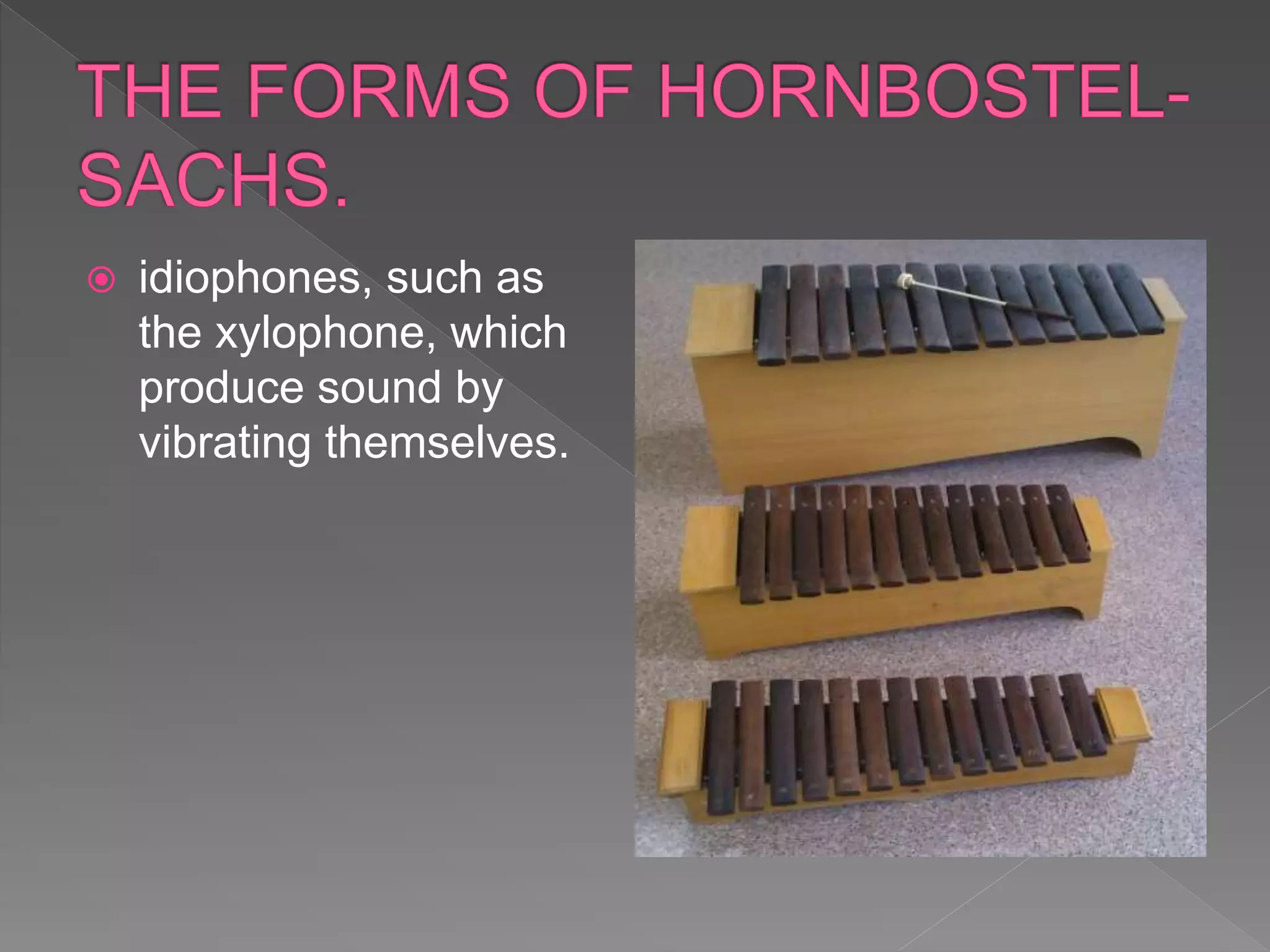 INSTRUMENTAL CLASSIFICATION 1 | PPTX