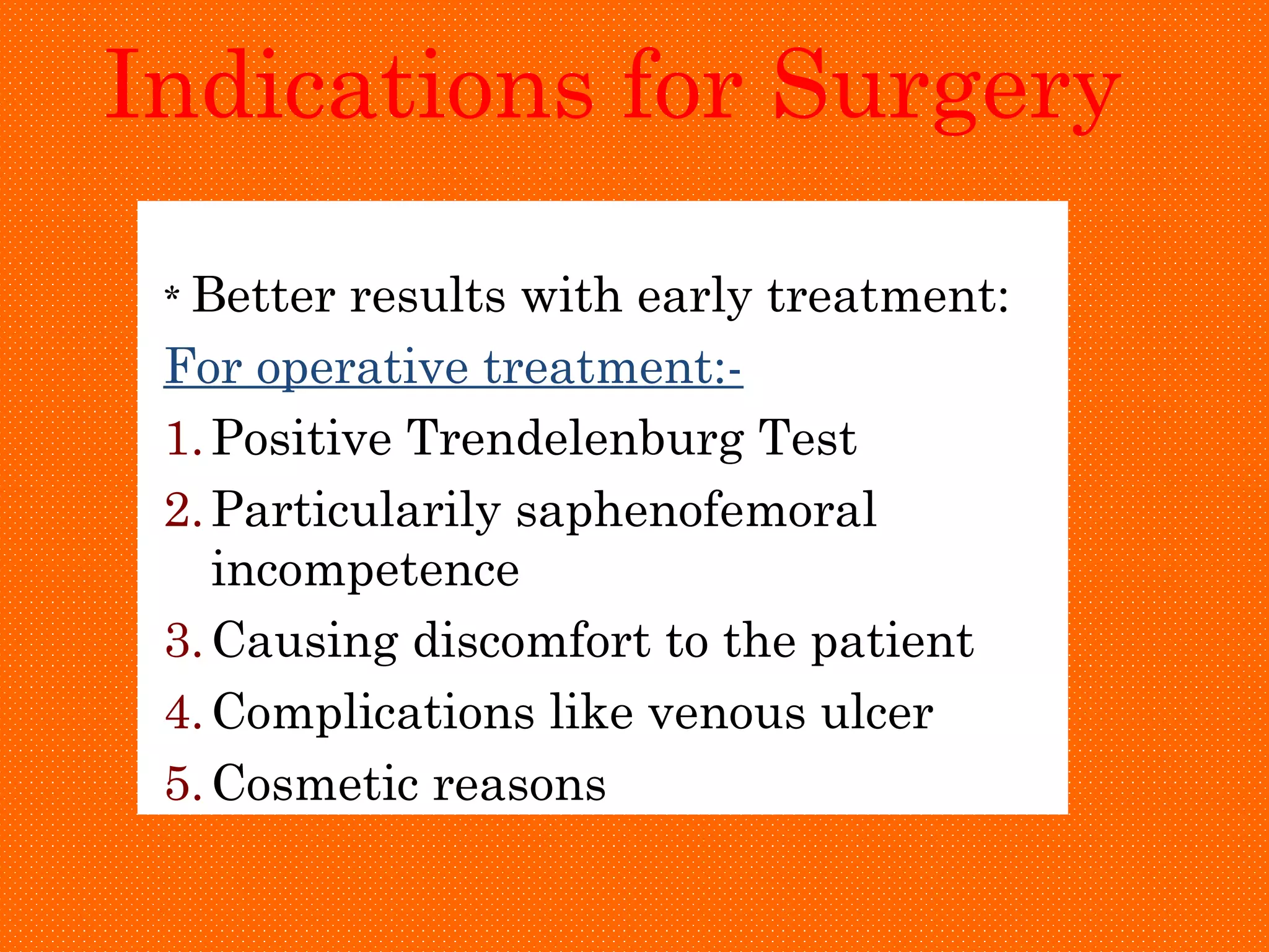 varicose vein surgery | PPT