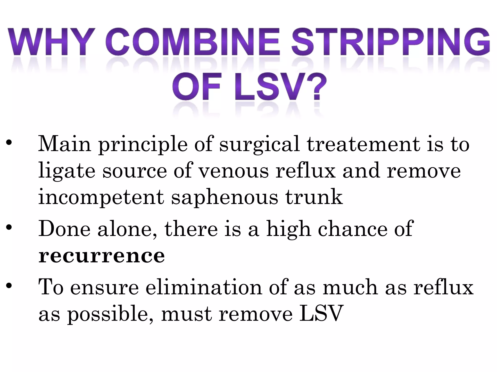 varicose vein surgery | PPT