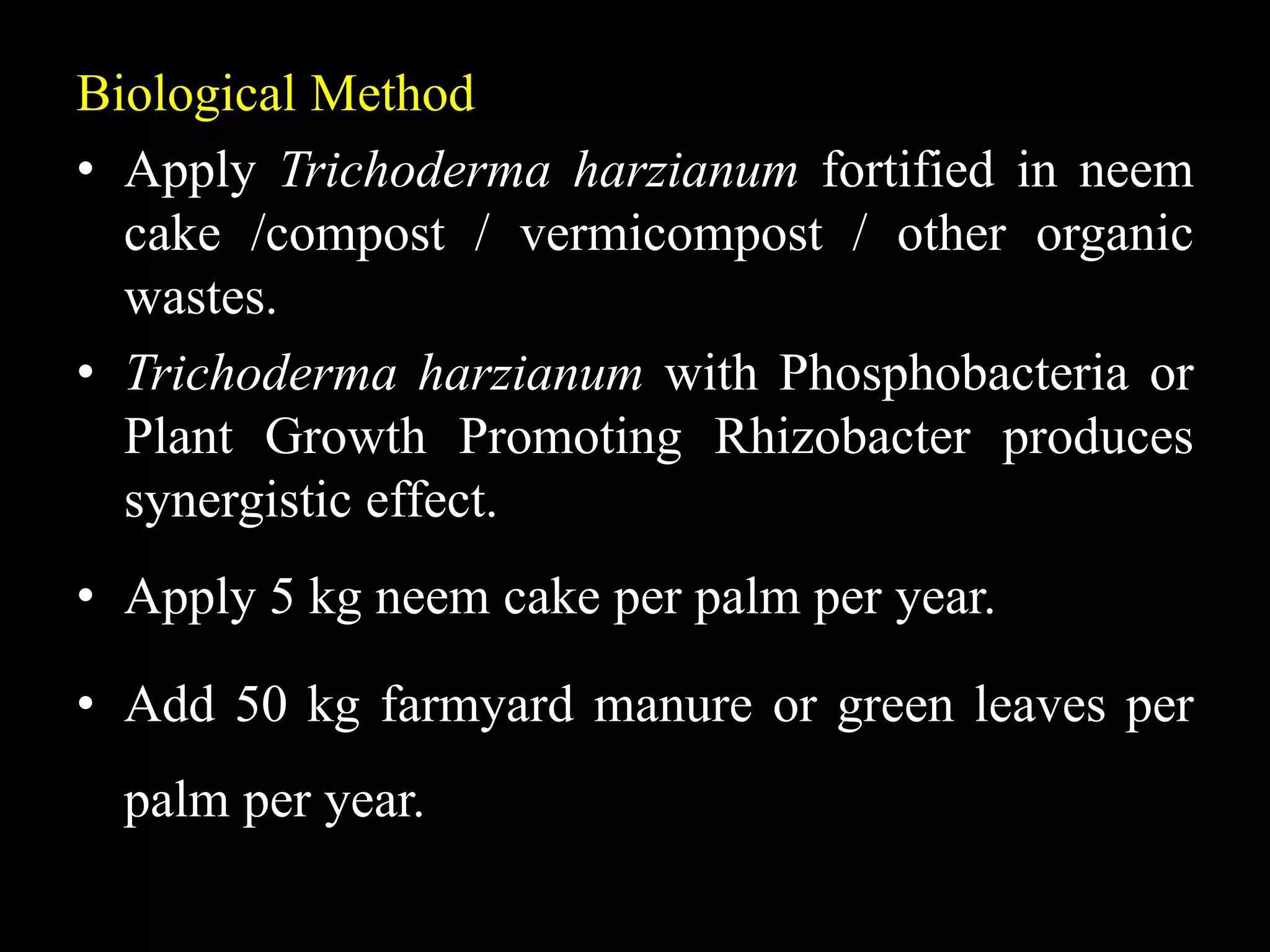 Coconut Ganoderma Wilt | PPTX