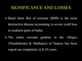 Coconut Ganoderma Wilt | PPTX