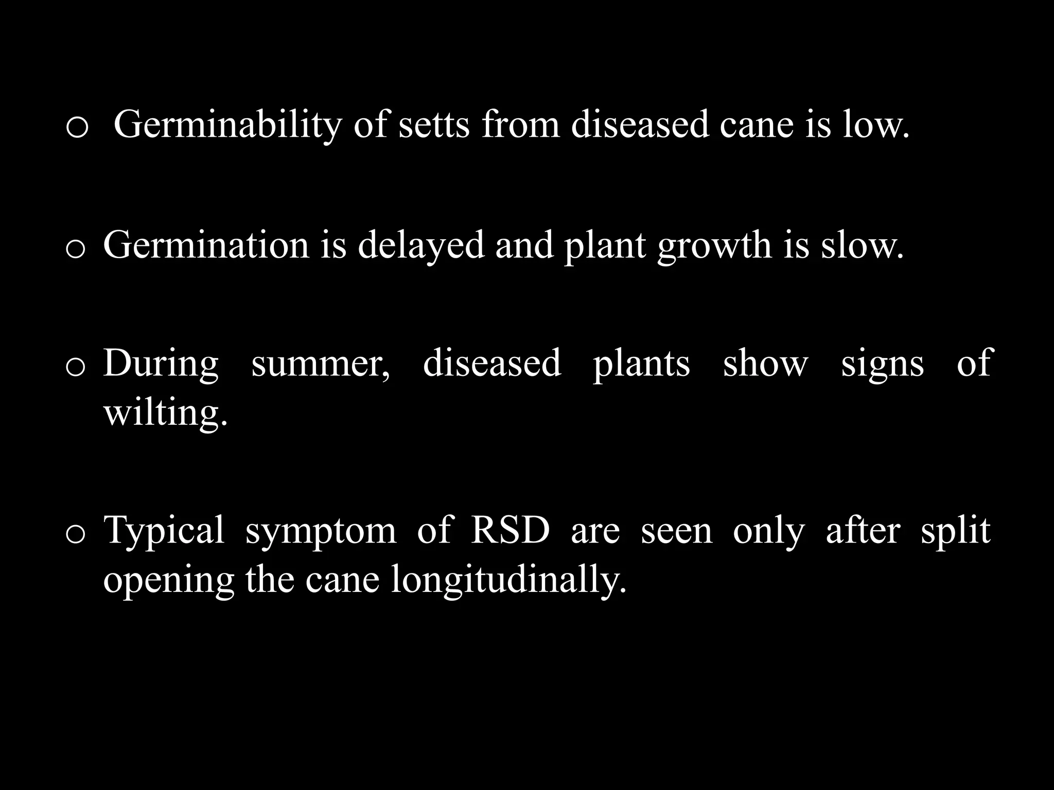 Sugarcane Ratoon Stunting Disease | PPTX
