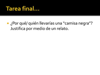 La camisa negra - Juanes | PPT