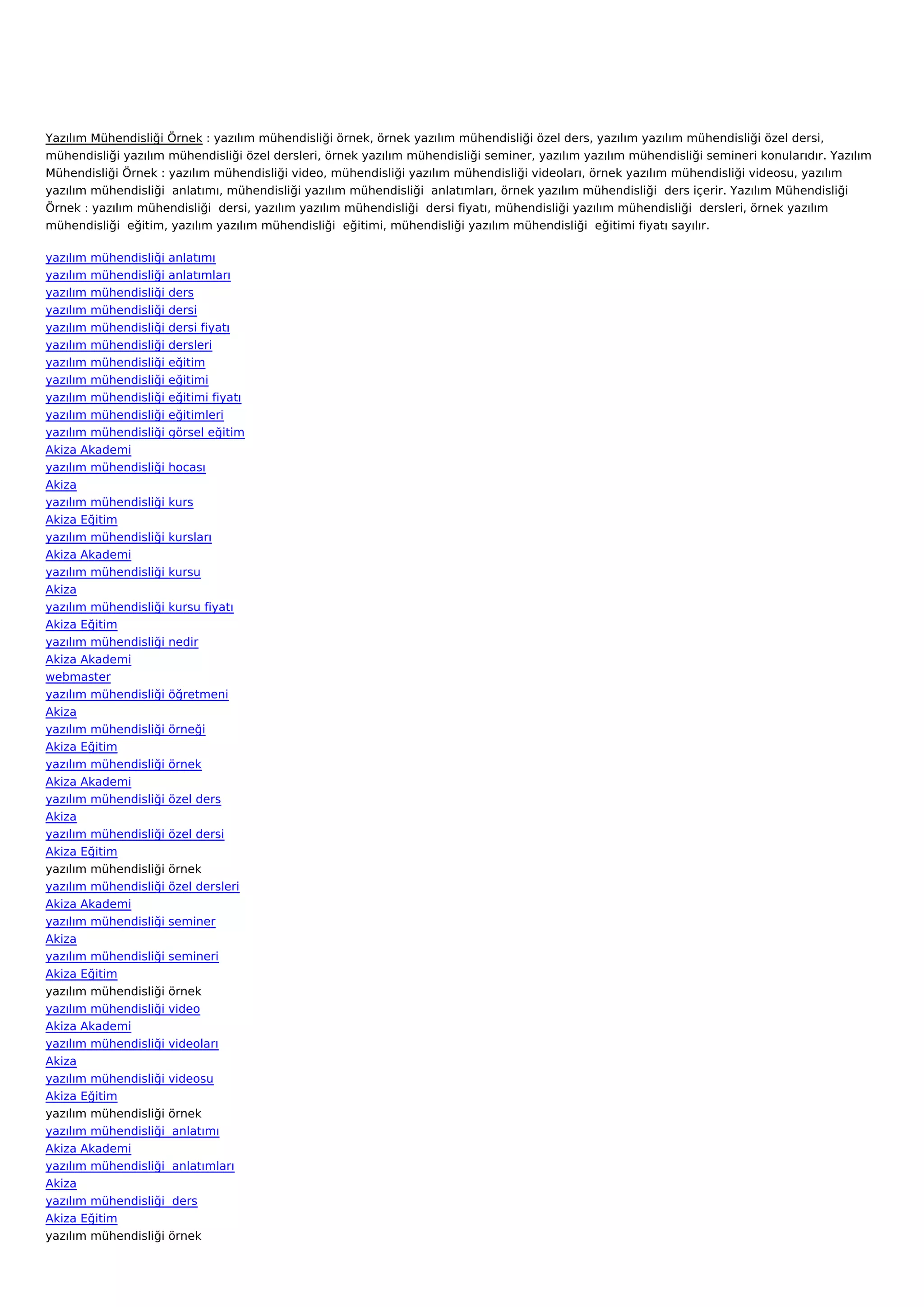 Yazilim muhendisligi-ornek | PDF