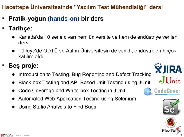 In Turkish: Yazılım Test-Kod Mühendisliği (YTKM): Kaliteli Test-Kodu ...