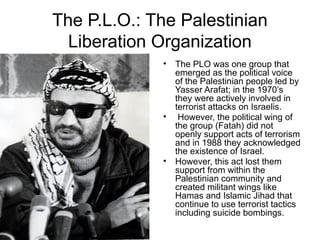 The history of the arab-israeli conflict | PPTX