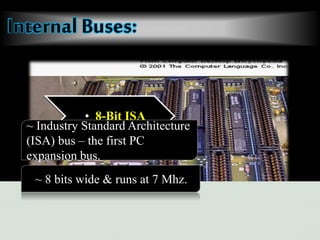Expansion Bus, Internal & External Buses, Northbridge/Southbridge ...