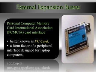 Expansion Bus, Internal & External Buses, Northbridge/Southbridge ...