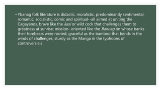 Ybanag literature | PPTX