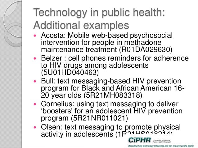 Technology And Public Health Interventions technology-and-public-health-interventions