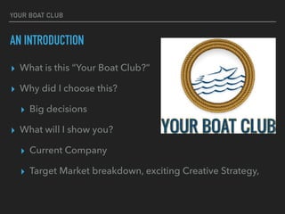 Your Boat Club | PDF