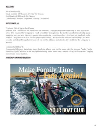 Your Boat Club- written | PDF