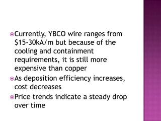 YBCO: Superconductor | PPTX