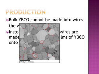 YBCO: Superconductor | PPTX
