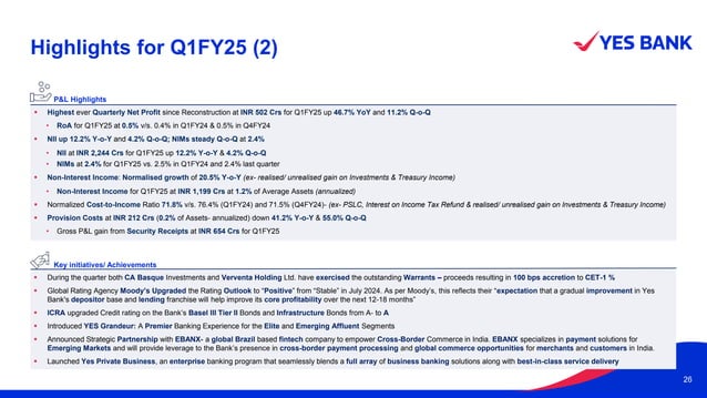 ybl_yesbank_q1_fy25_investor_presentation.pdf | Business Banking ...