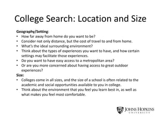 YBM College Webinar - Terminology and Admissions | PPT