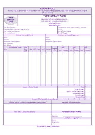 Ybm gst invoice-format | PDF