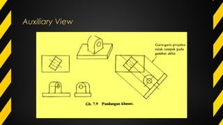 orthographic projection & auxiliary view | PPT