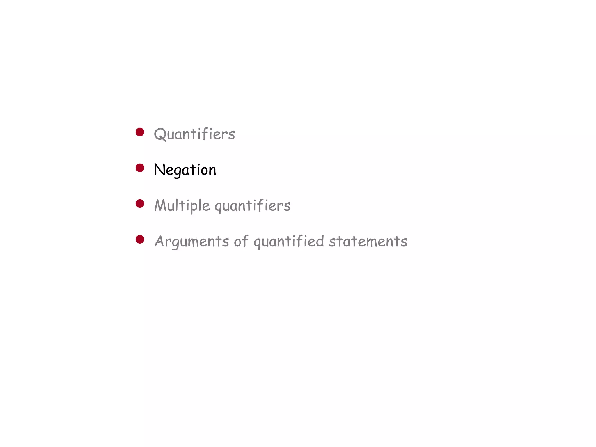 Discrete Math Lecture 02: First Order Logic | PPT