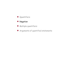 Discrete Math Lecture 02: First Order Logic | PPT