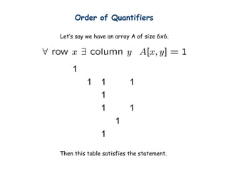 Discrete Math Lecture 02: First Order Logic | PPT