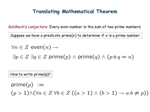 Discrete Math Lecture 02: First Order Logic
