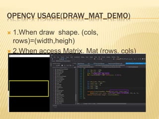OpenCV affine matrix operation | PPTX