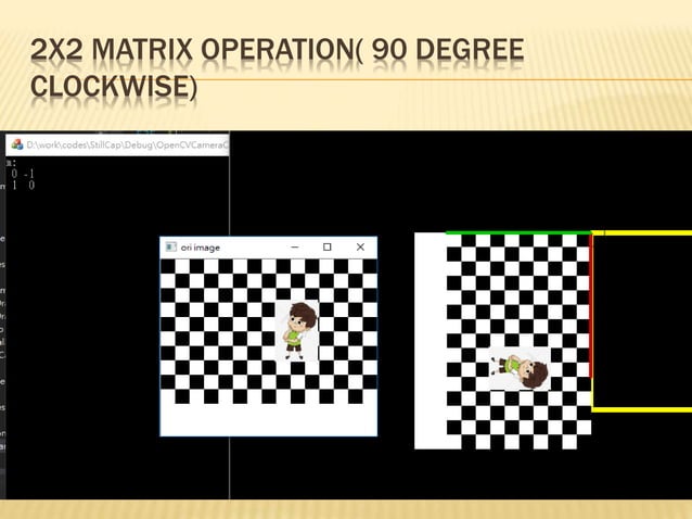 OpenCV affine matrix operation | PPT