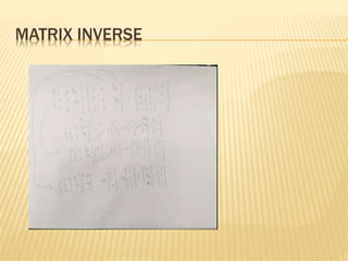 OpenCV affine matrix operation | PPTX