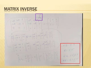 OpenCV affine matrix operation | PPTX