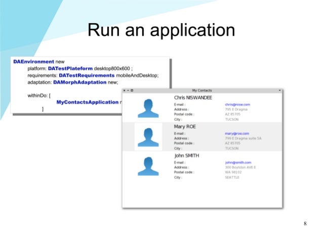 Towards cross-platfrom application development