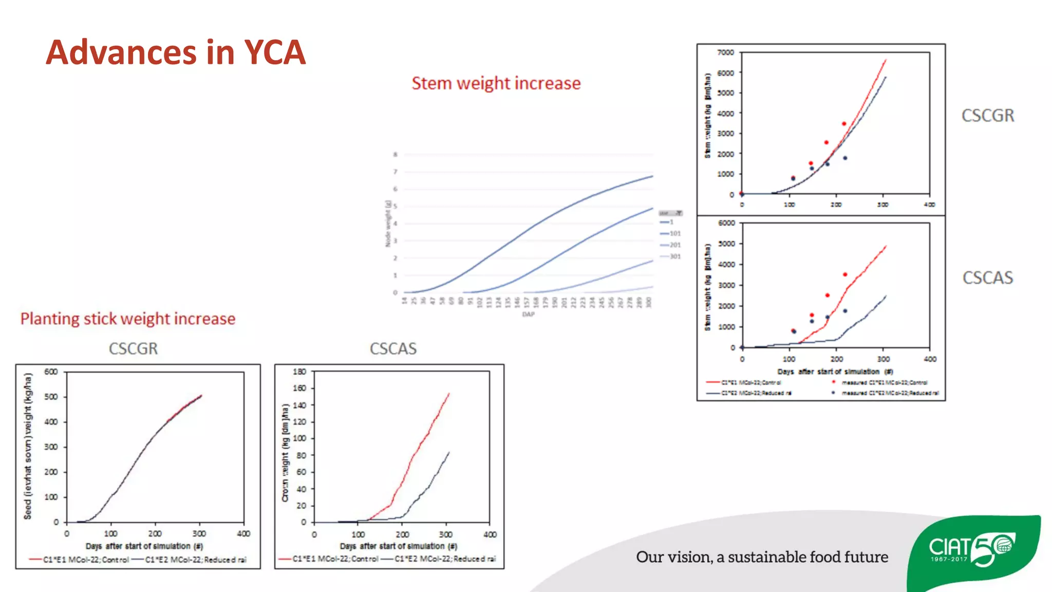 YCA: A process-based model for improving cassava crop management in the tropics | PDF