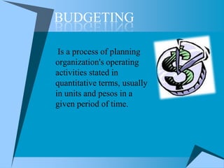 Planning and Short-term Budgeting | PPT
