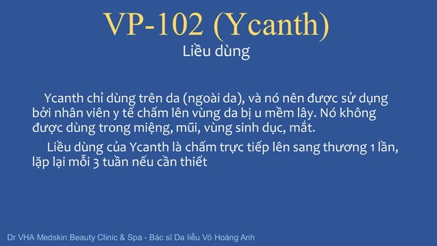 YCANTH | VP-102 (Cantharidin) Dosage - How to Use Treating Molluscum ...
