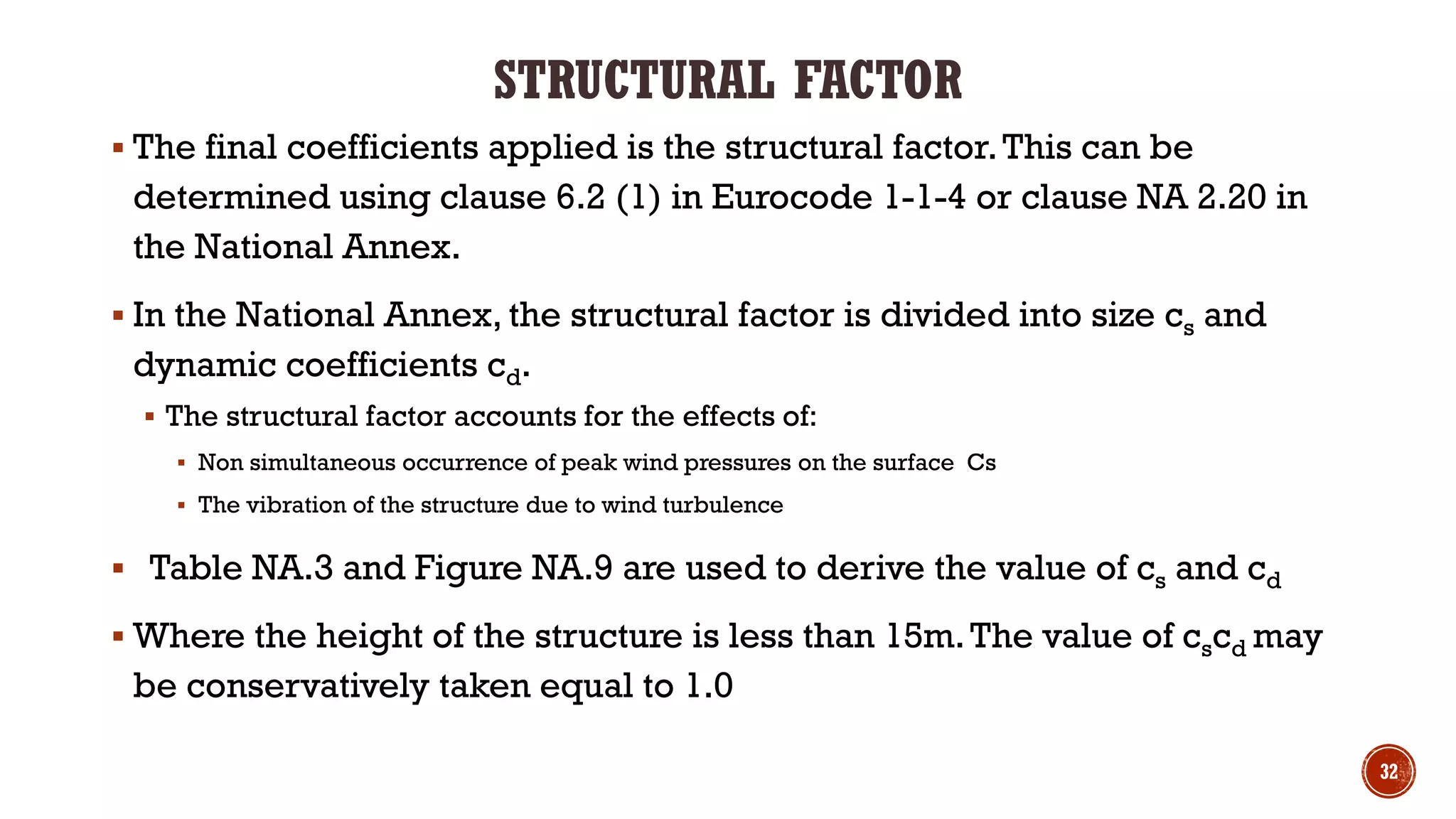 Ycef presentaion derivation of wind loading upload | PDF