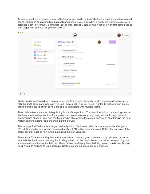 Yc grad taskade raises | PDF