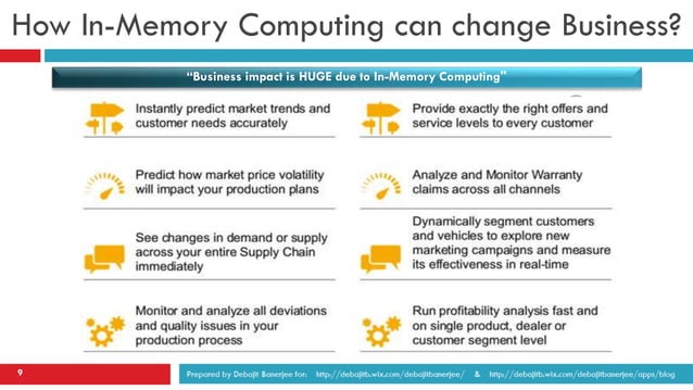 How In Memory Computing Changes Everything | PDF | Databases | Computer Software and Applications