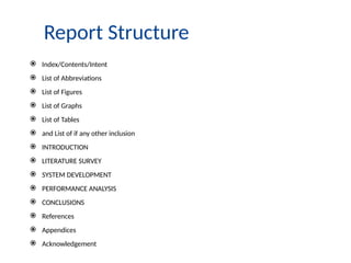 YCIP Report Guidelines for review 2nd!!!!!! | PPTX